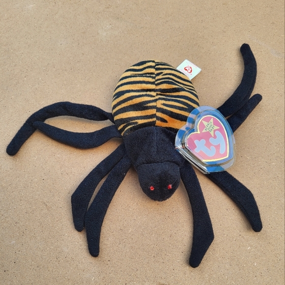 Ty | Toys | Spinner Ty Beanie Baby Spider | Poshmark